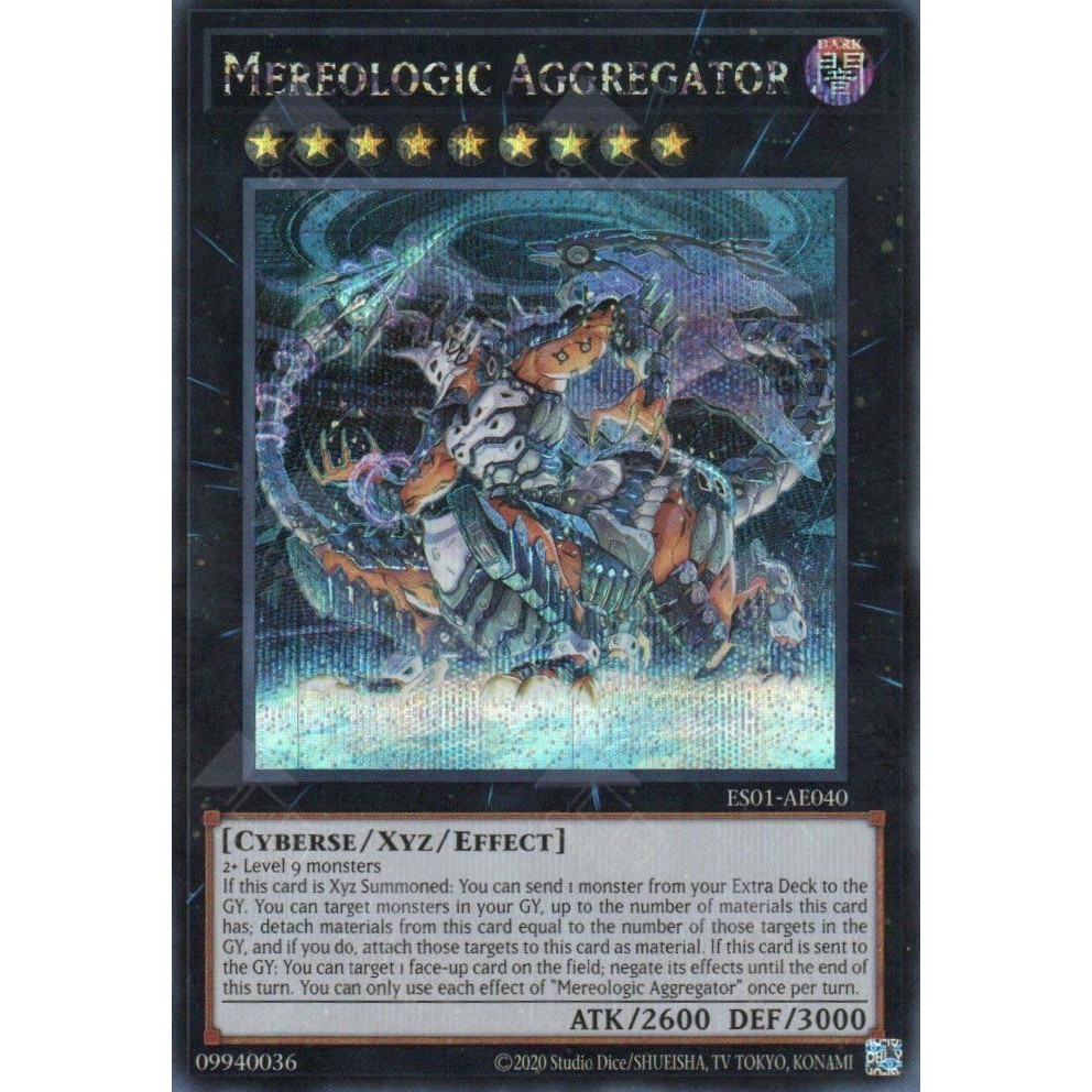 [ Bài Yugioh Chính Hãng ] ES01-AE040 Mereologic Aggregator | Shopee ...