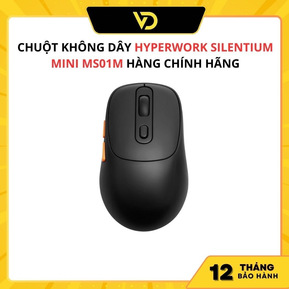 CHUỘT KHÔNG DÂY HYPERWORK SILENTIUM MINI MS01M | Shopee Việt Nam