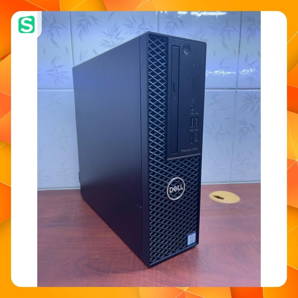 Barebone dell Precision 3430 SFF, Chạy cpu thế hệ 8, bảo hành 1 tháng ...