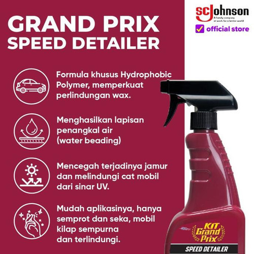 Kit Grand Prix Speed Detailer Pump 400 ml - Xịt phủ Nano tạo hiệu ứng ...