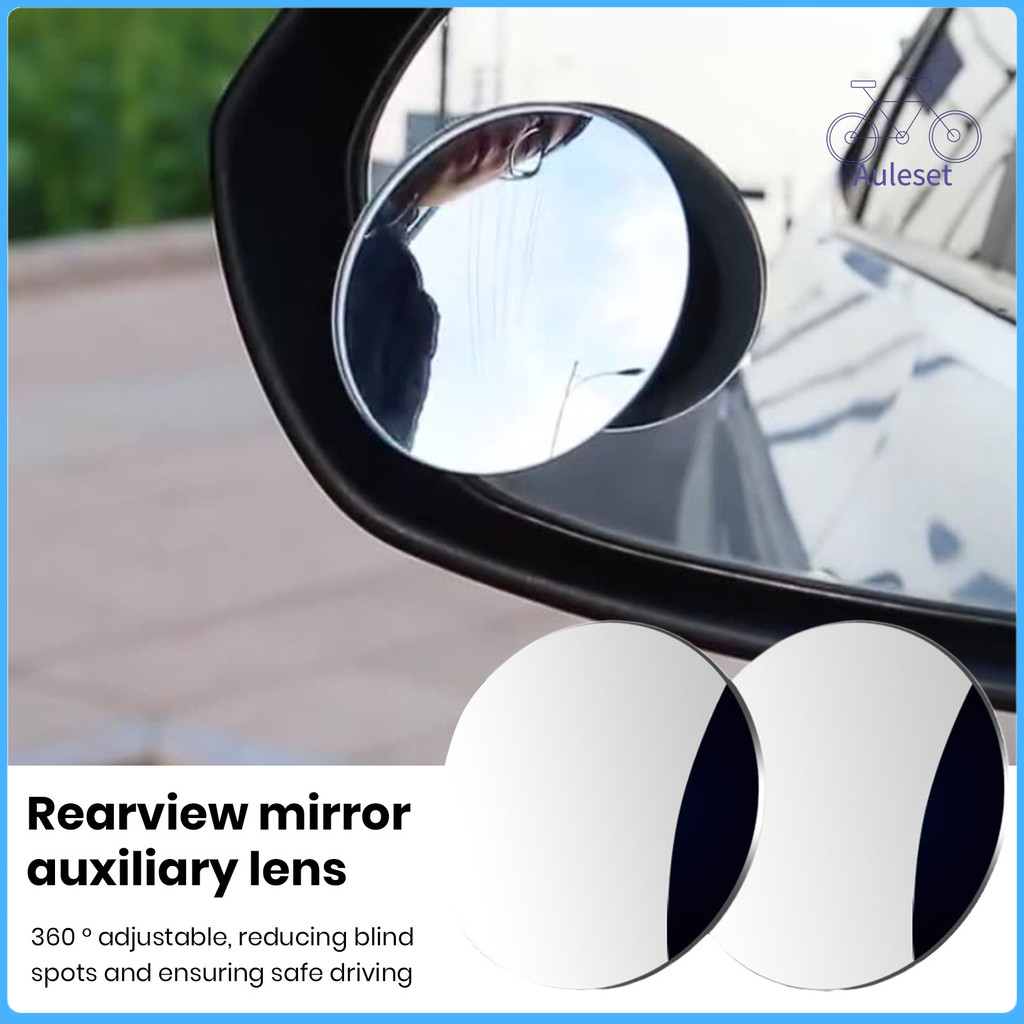 [Auleset] Gương chiếu hậu tương thích HD Ống kính phụ trợ Xoay 360 độ ...