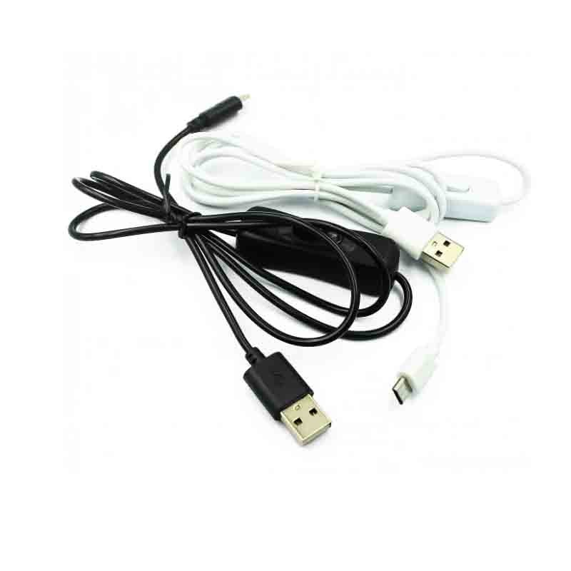 Bộ nguồn Raspberry Pi 1 mét USB chuyển đổi dây nguồn USB sang micro USB ...