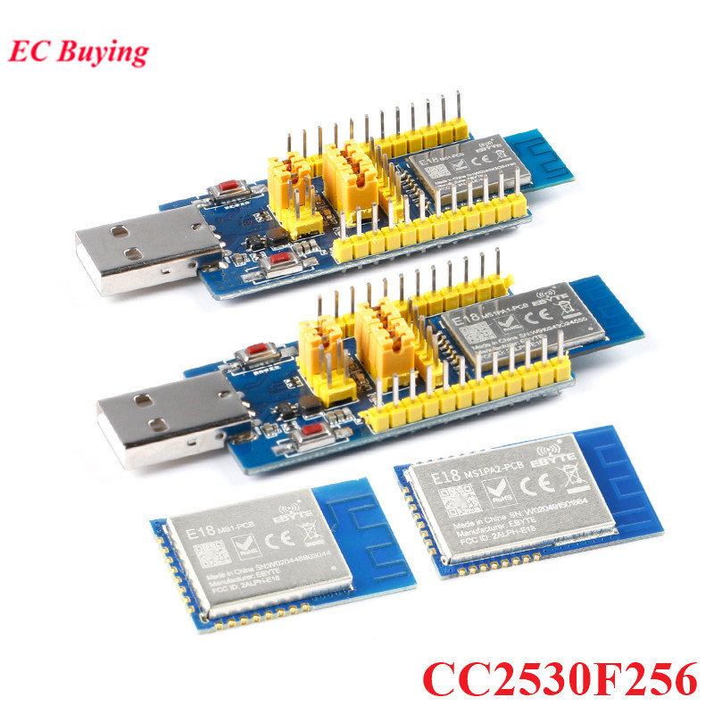 Cc2530f256 Bộ bảng kiểm tra USB CC2530 2.4GHz Mô-đun RF không dây Zigbee Bảng phát triển lõi ...