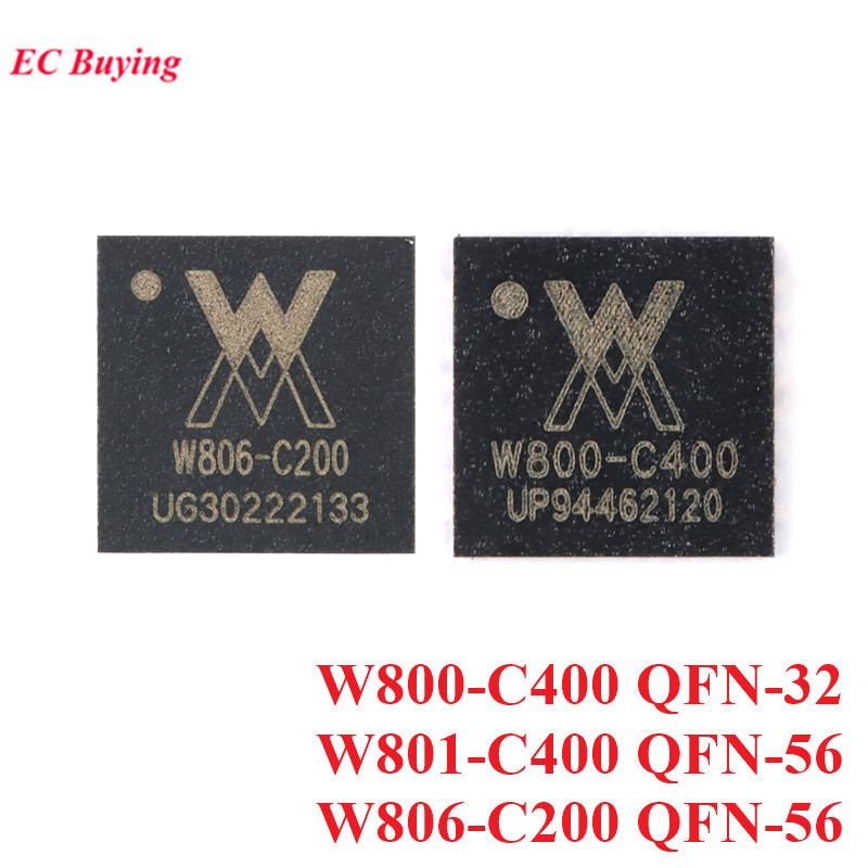W806 W801 W800 Vi Điều Khiển IC Chip WiFi 32-bit Tương Thích Bluetooth Chế Độ Kép SoC MCU W806 ...