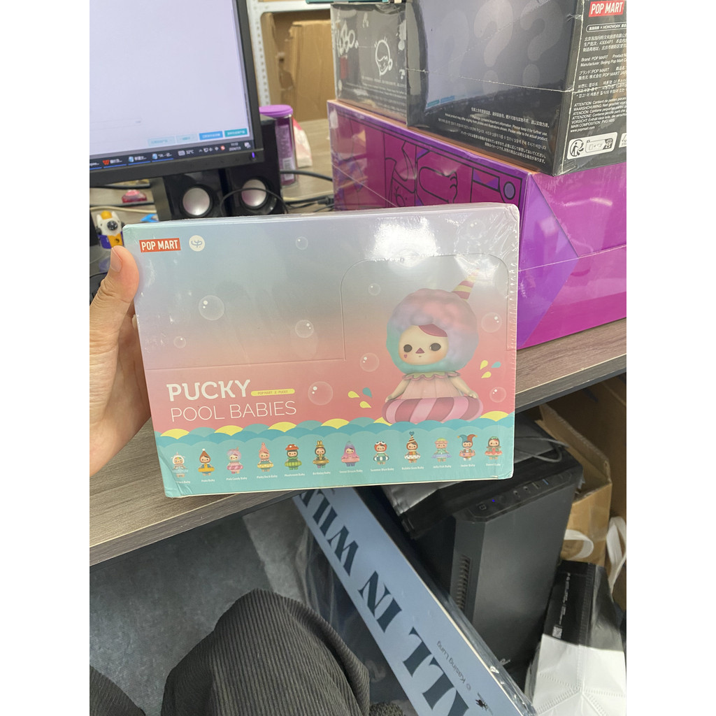 【Fast shipping】popmart pucky pool babies series full set pucky blind ...
