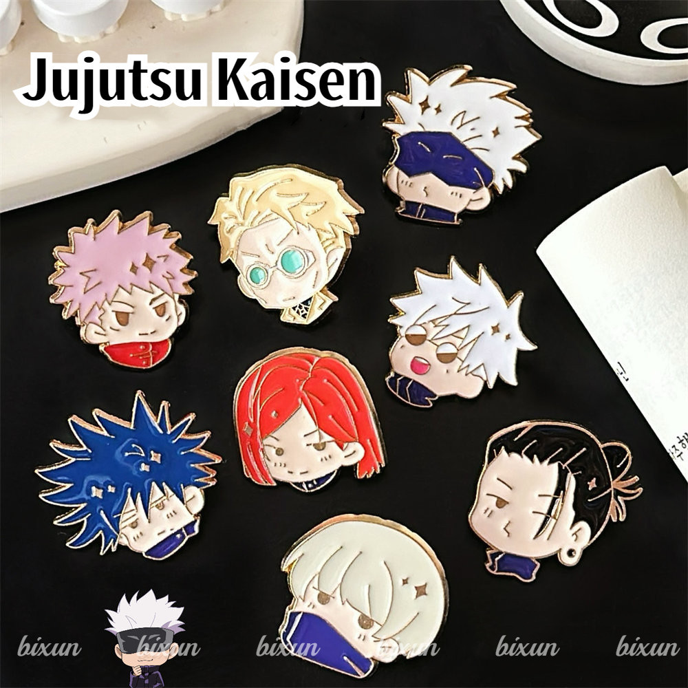 Hoạt Hình Jujutsu Kaisen Gojo Satoru Thổ Cẩm Anime Ngoại Vi Kỷ Niệm Huy ...