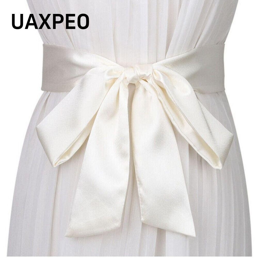 Thắt lưng nữ UAXPEO, Khăn lụa Satin Polyester Satin Sash, Trang trí ...