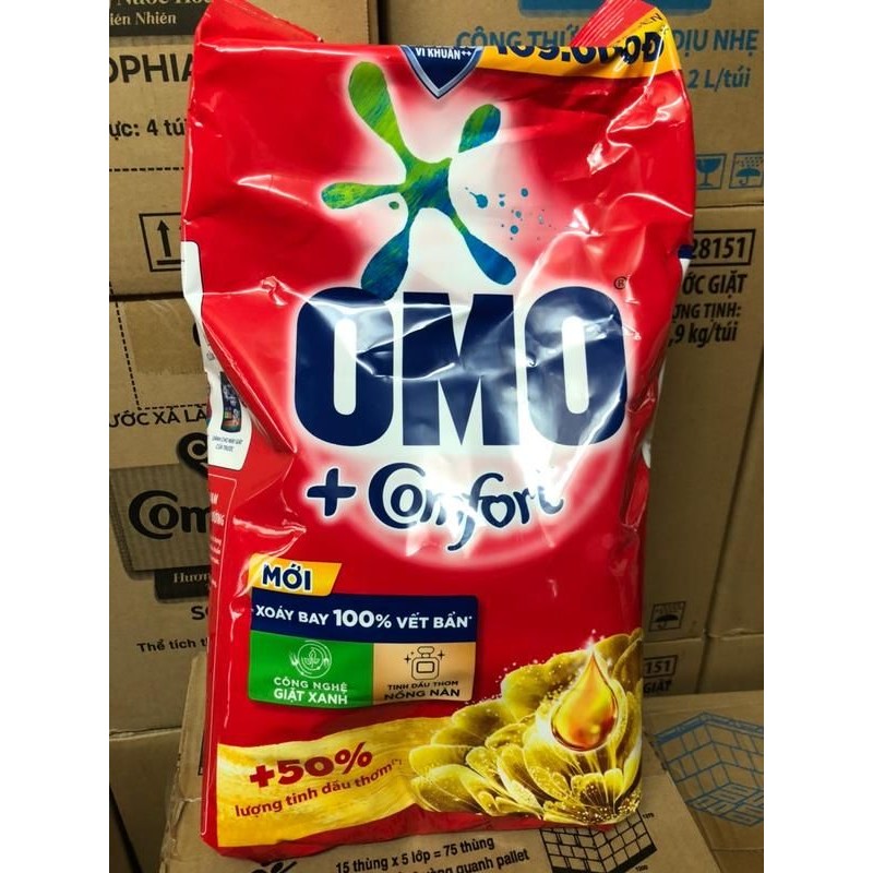 BỘT GIẶT OMO COMFORT TINH DẦU THƠM - 5.1kg/5,5kg;5.3kg/5,7kg | Shopee ...