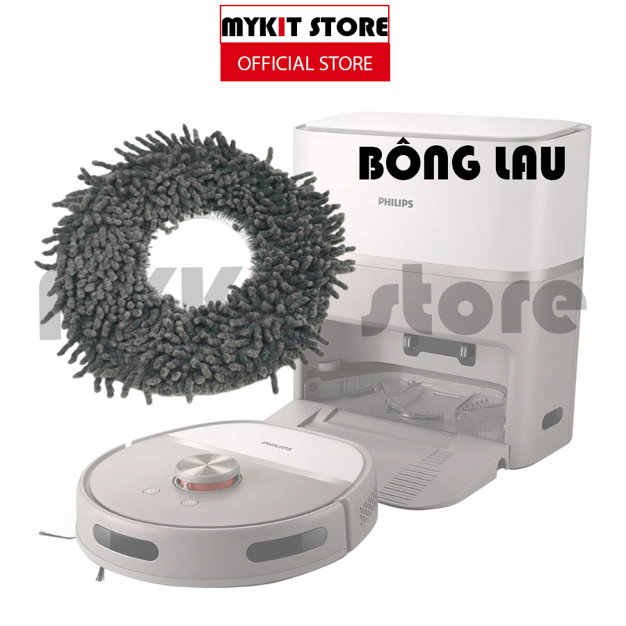 Robot vừa hút bụi vừa lau Philips XU6500/62 lực hút 2700Pa - Hàng Chính ...