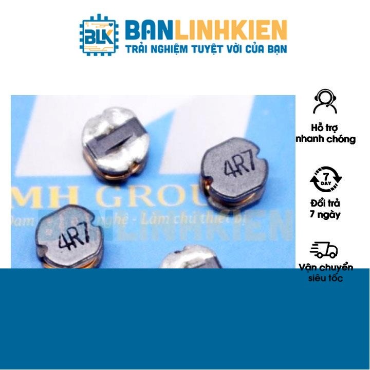 Cuộn Cảm 4.7uH 4.5x5MM CD54 ( 4R7-CD54) (5 chiếc) | Shopee Việt Nam