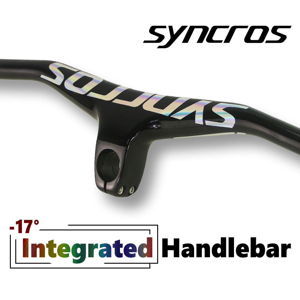 Syncros Chrome Logo Sợi Carbon Núi Và Thân 28.6mm -17 Độ Tích Hợp MTB ...