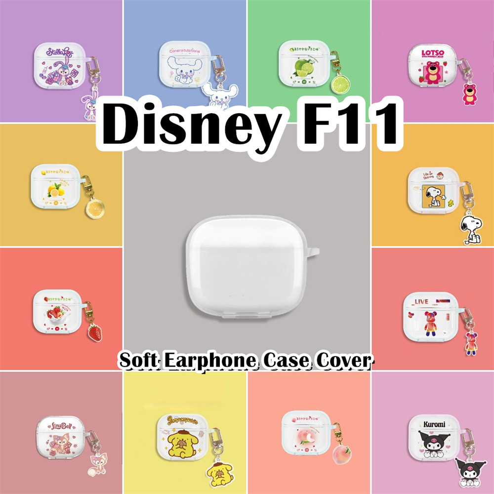 【Hot sale】Cho Disney F11 ốp tai ng Case phim hoạt hình Dễ thương Vỏ Bảo ...