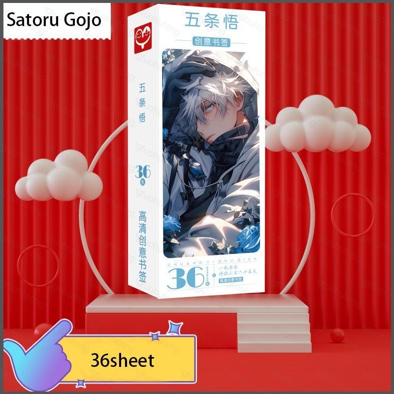 Ha7 36 Cái / bộ Jujutsu Kaisen Satoru Gojo bookmark Anime Manga Ngoại ...