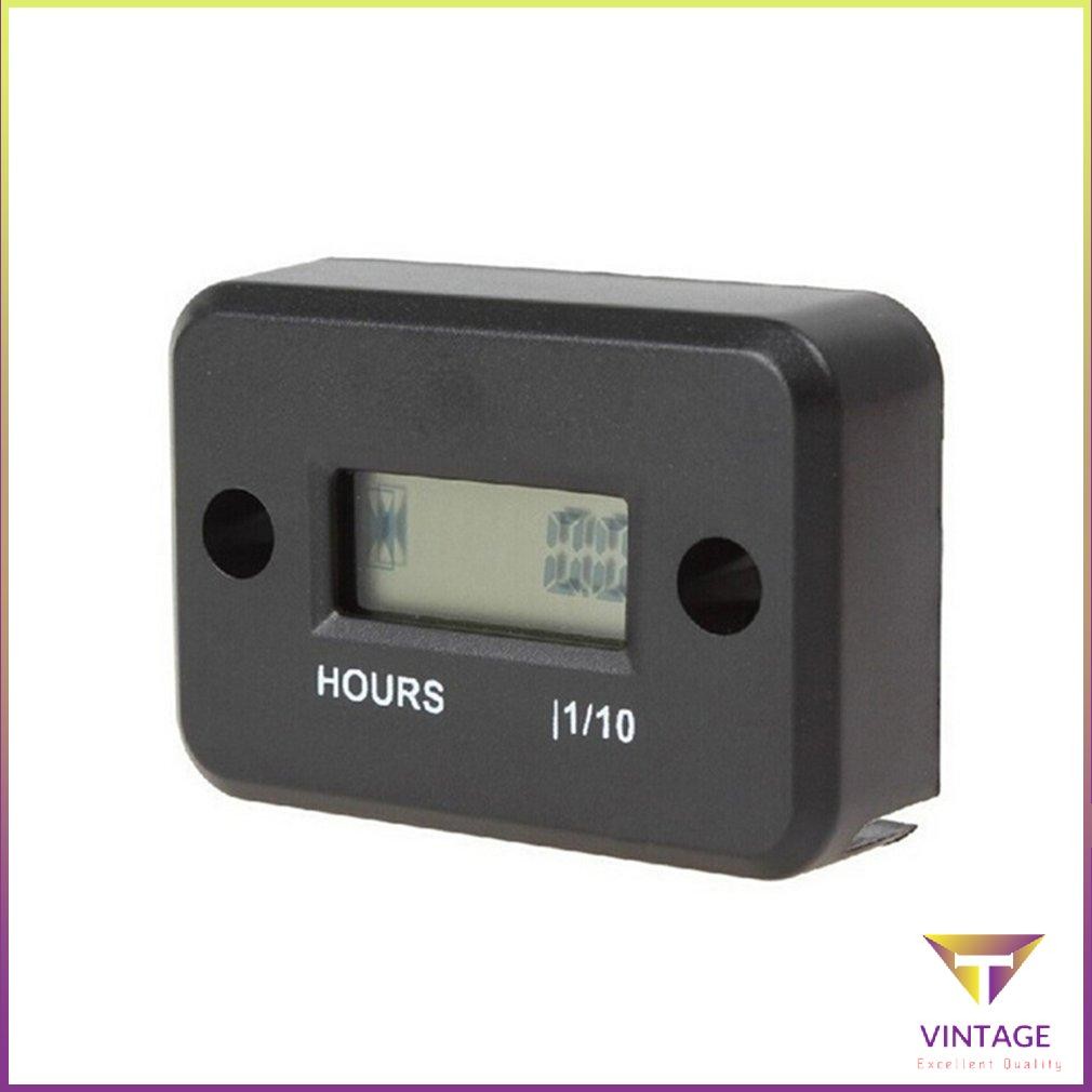 Motorcycle Hour Meter With Battery Timer With Inductive Moto Digital ...