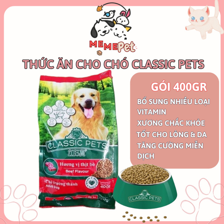 Thức ăn cho chó Classic Pet thức ăn hạt khô cho cún bổ sung dinh dưỡng ...