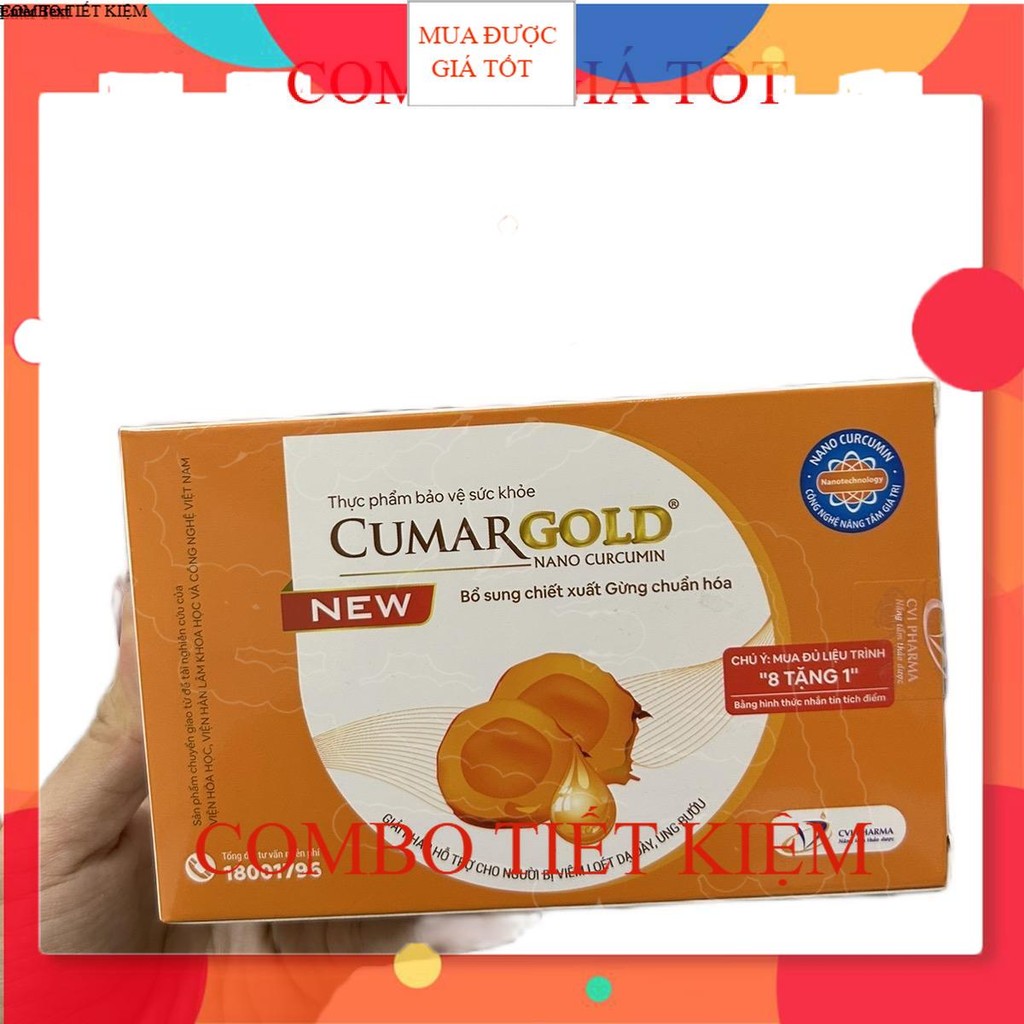Curma Gold - hộp 30 viên - giải pháp hỗ trợ cho người viêm loét dạ dày ...