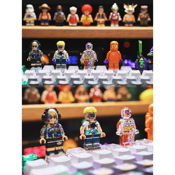 Khối xây dựng Keycap Bàn phím cơ tùy chỉnh Cá nhân hóa DIY Hot Swap ...