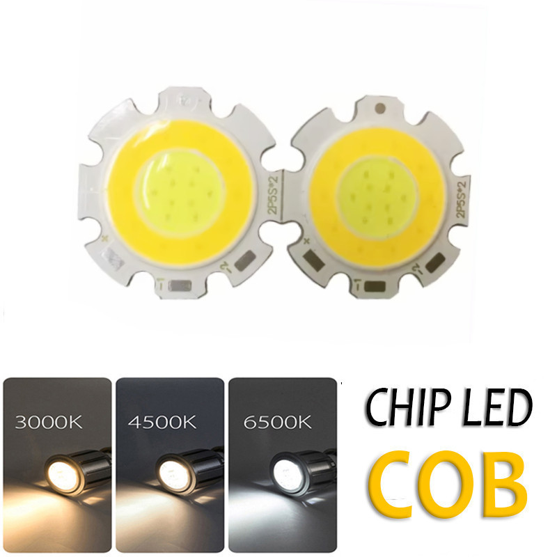 Bóng đèn Nhân LED COB siêu sáng, (9V-36V) CRI>80, Công suất 3W, 5W, 7W ...