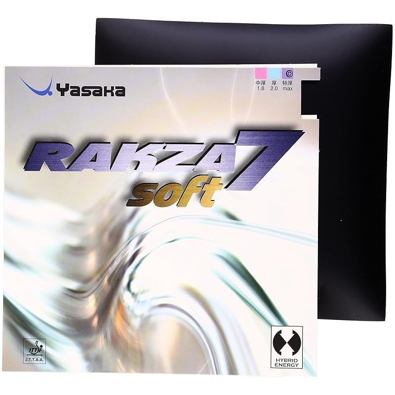 Yasaka Table Tennis Rubber Rakza 7 Soft B-77 90 Max Yasaka Table Tennis Rubber Rakza 7 Soft B-77 ...