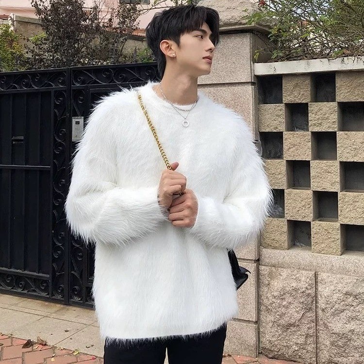 Áo len nam SAY CHIC, xu hướng mới, cảm giác cao cấp, hàng dệt kim dài ...