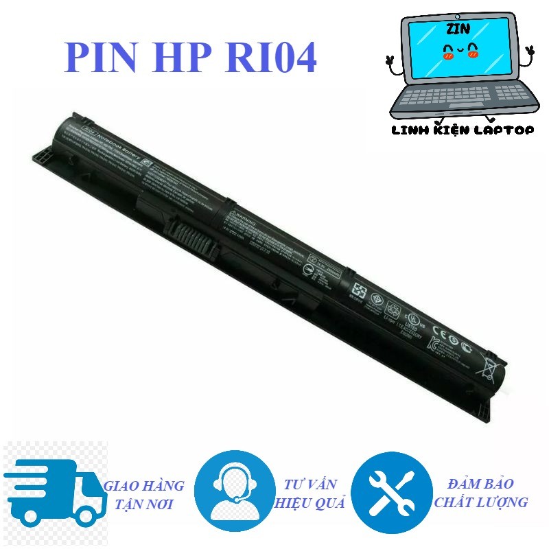 PIN HP PROBOOK 450 G3 (RI04) - 4 CELL TƯƠNG THÍCH:Envy 15-q000, ProBook ...