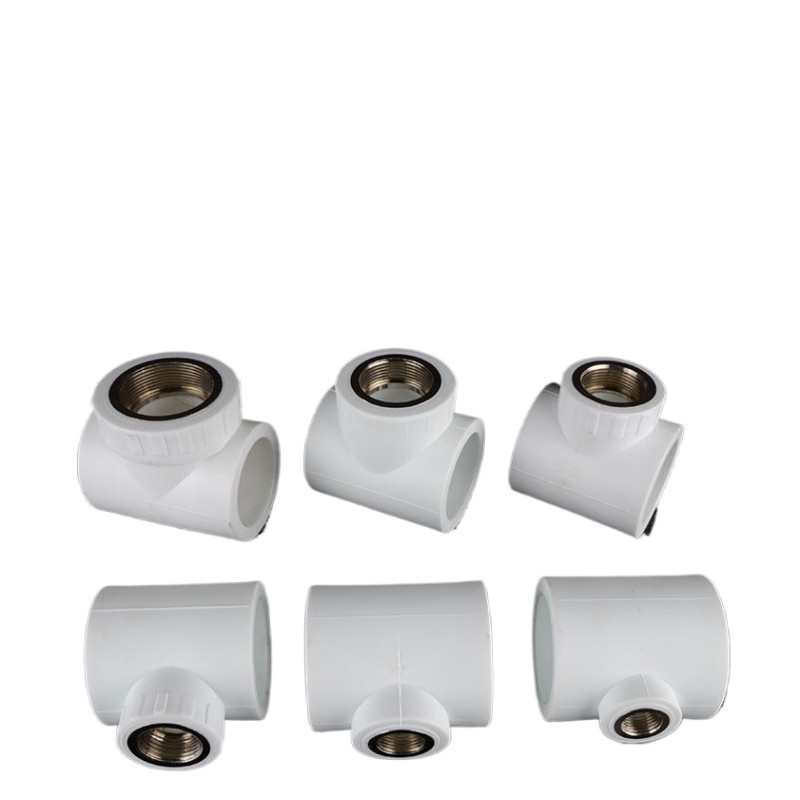 [Xny] PPR Dây Bên Trong Tee Ống Nước PPR Khớp 4 Điểm 6 Điểm 3cm 4cm Phụ Kiện 20 / 25 / 32 / 40 ...