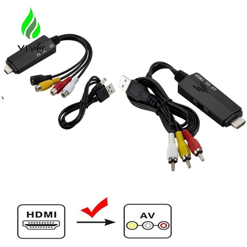 Bộ chuyển đổi YIYU HDMI2AV, Cáp HDMI sang RCA / AV Lotus Bộ chuyển đổi HDMI sang RCA, Cáp chuyển ...
