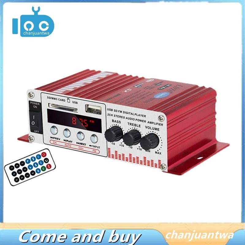 [Cc-shop] Bộ khuếch đại Bluetooth âm thanh ô tô LDZS Mini 12v Bộ khuếch đại Bluetooth thẻ cắm ...