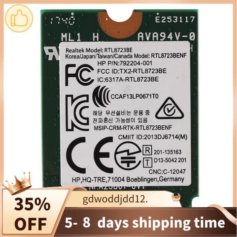 Bộ Chuyển Đổi Không Dây Cao Cấp Cho Realtek RTL8723BE 802.11N Thẻ WiFi ...