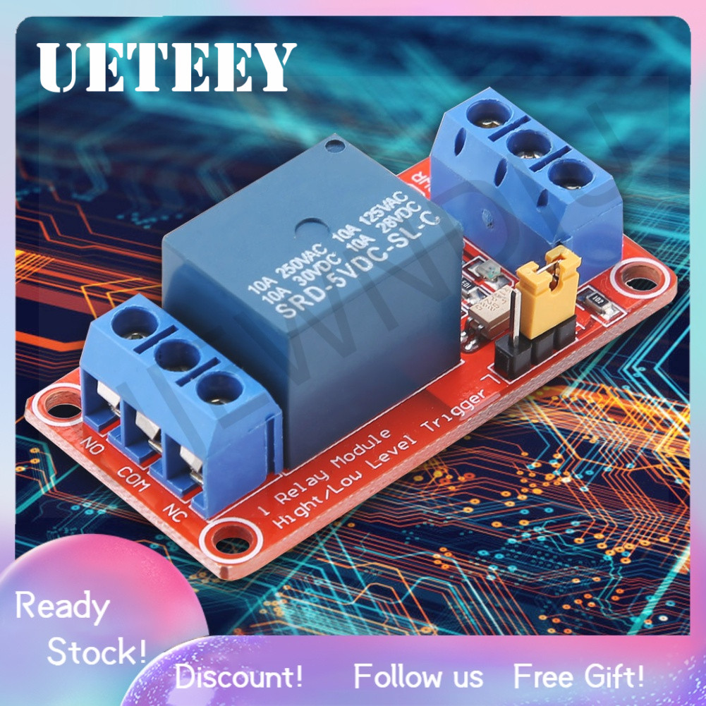 [Ujewndju.vn]1 Channel Optocoupler Relay Module Board High & Low Trigger 5V/12V/24V | Shopee ...