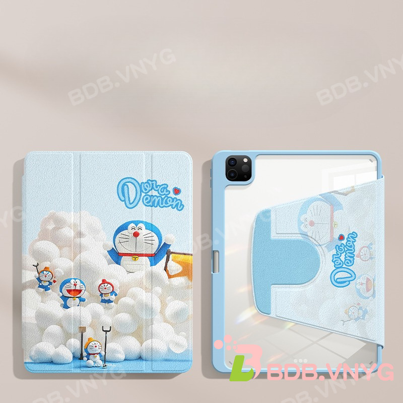 Doraemon trên đám mây 720° IPad SoftCase Cho IPad 5/6/7/8/9/10 Air 1/2 ...