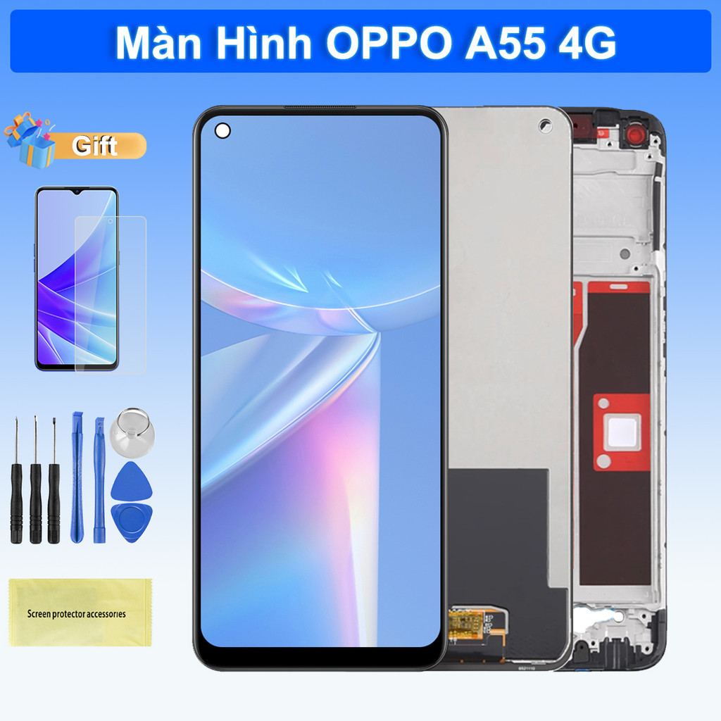 Màn hình thay thế Oppo A55 4G CPH2325 Màn hình LCD Bộ số hóa màn hình ...