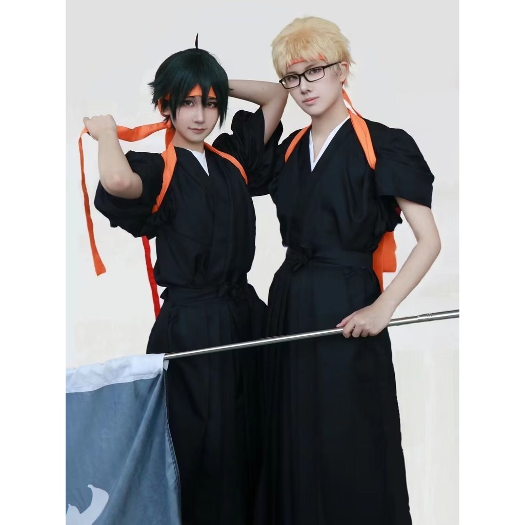 Bóng chuyền Junior cos Đồng phục Uno Tsukishima Eihyuta Shoyo Kageyama Tokio Samurai Kimono Nhóm ...