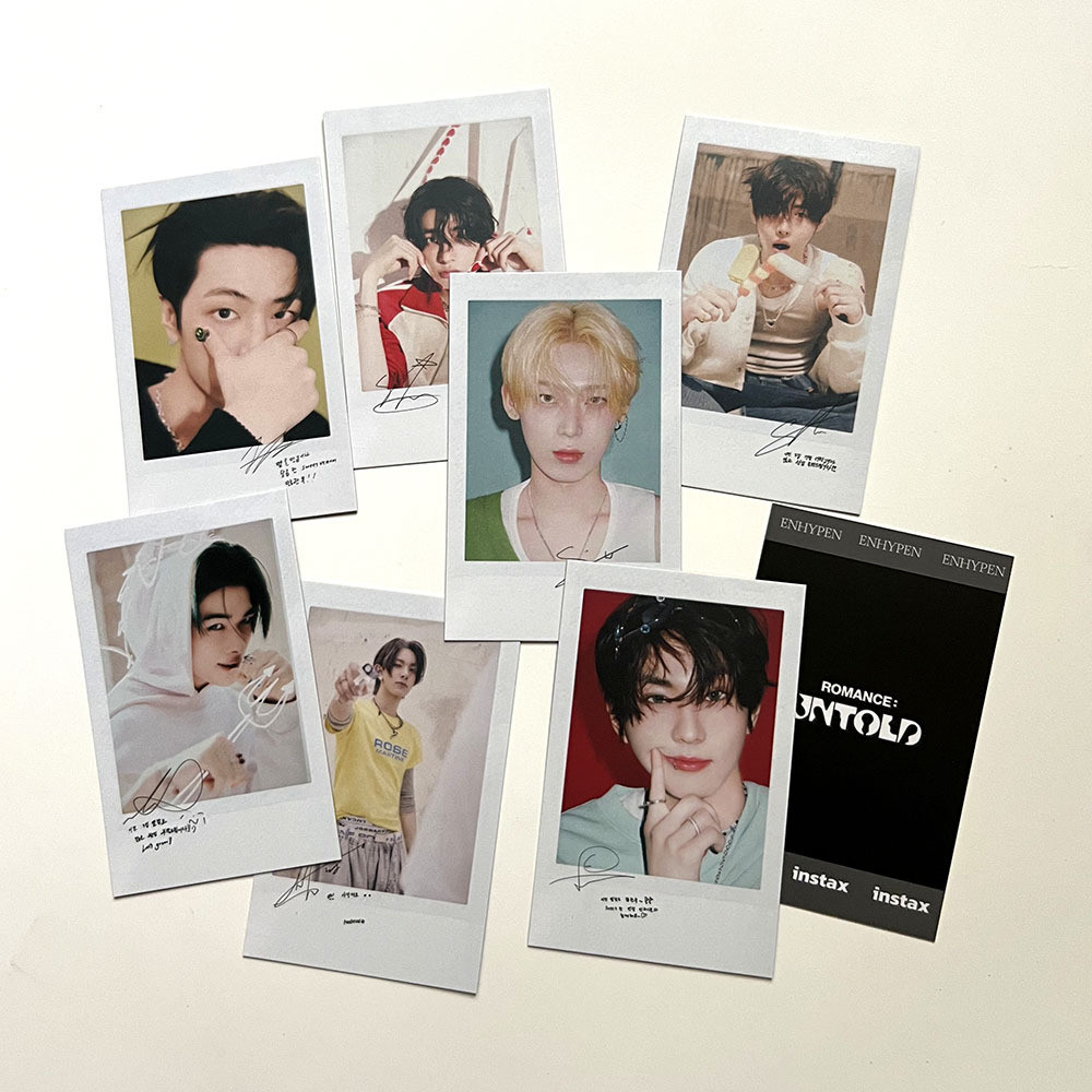 1-10pcs EN ROMANCE UNTOLD Album Lomo Card Dicon Photocards MEMORABILIA ...