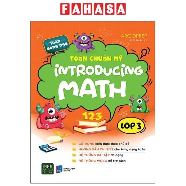Sách Toán Chuẩn Mỹ - Introducing Math - Lớp 3 | Shopee Việt Nam