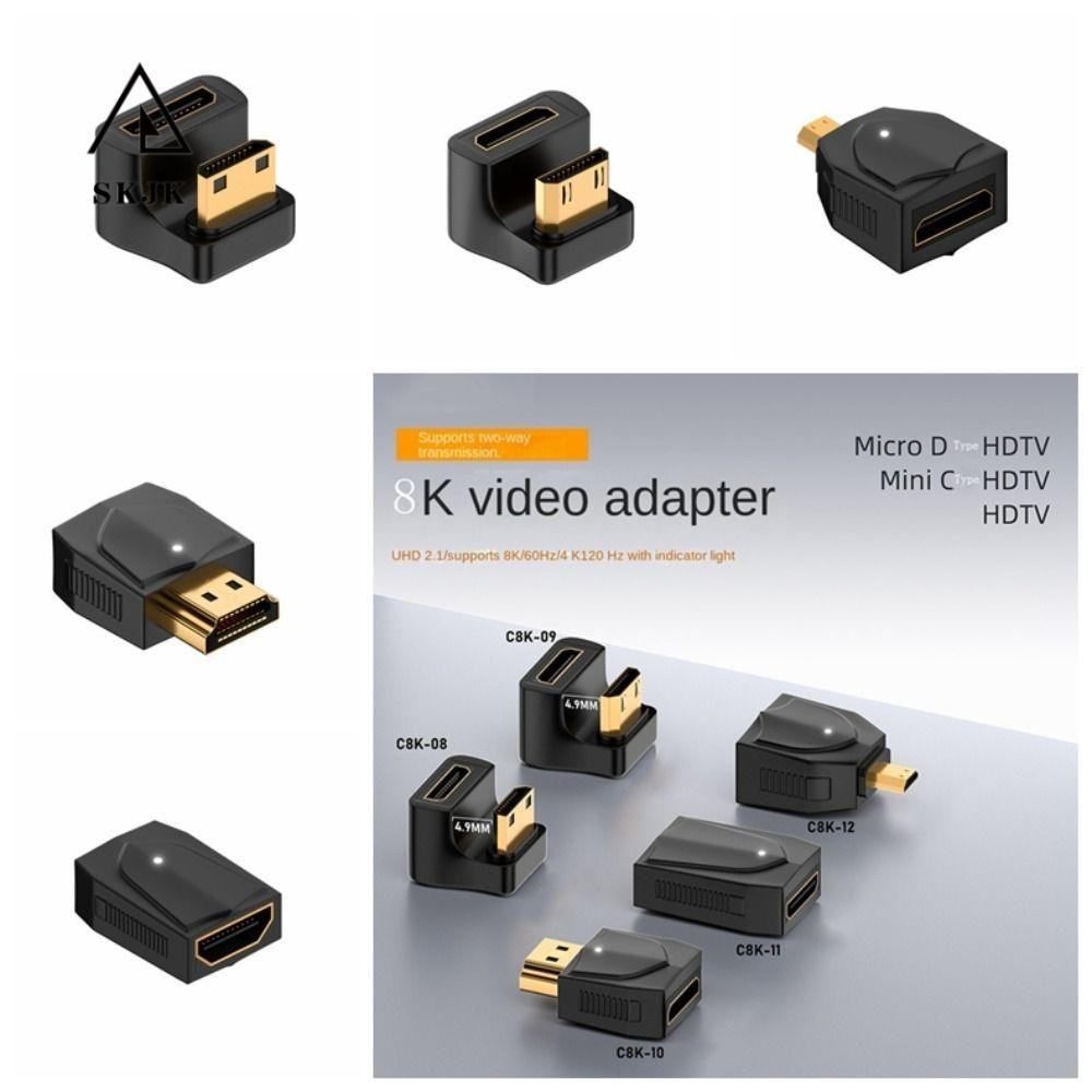 Bộ chuyển đổi Video SKJK 8k, Bộ chuyển đổi HDMI Mini HDTV Mini, Bộ ...