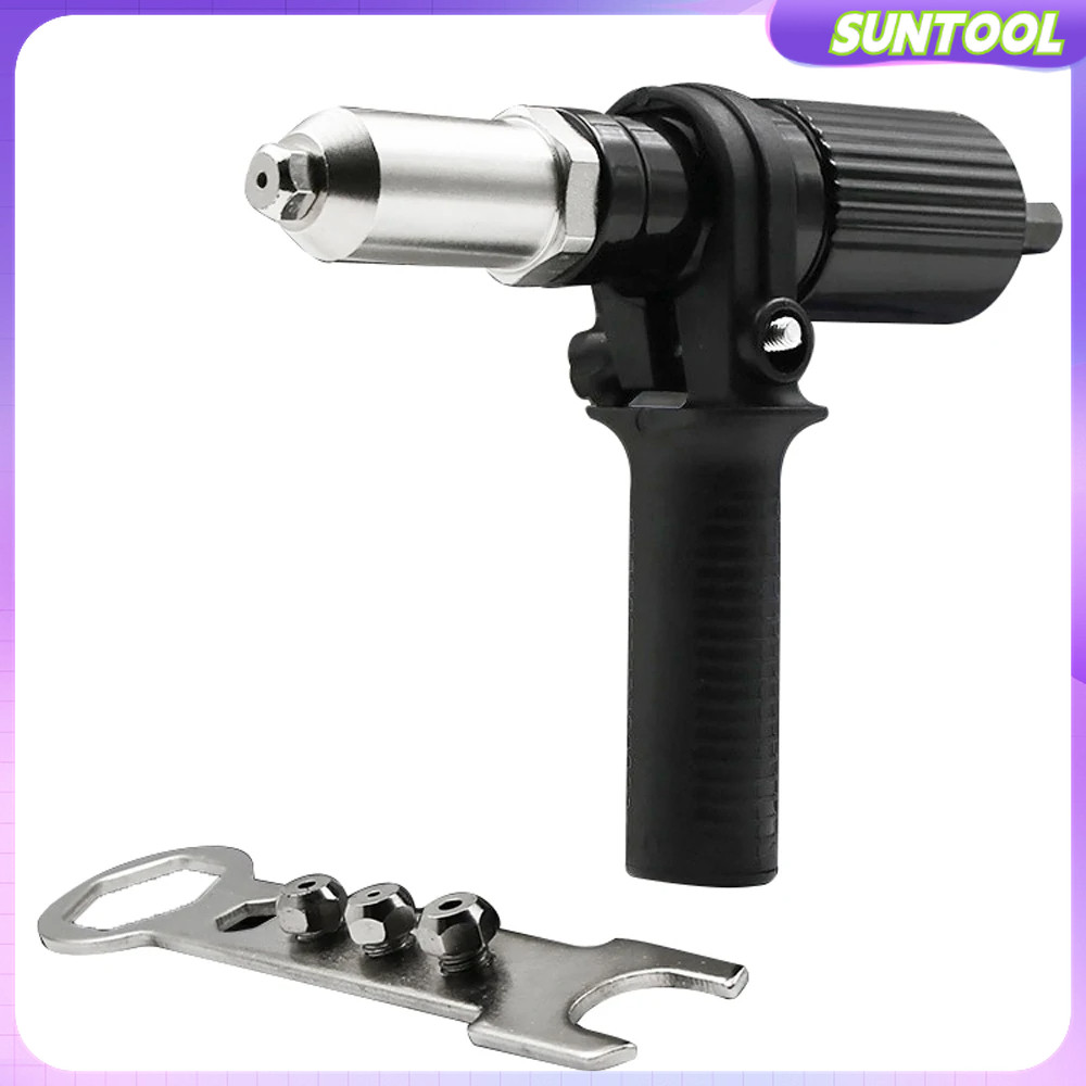 SUNTOOL Tặng kèm đinh rive nhôm,Bộ đầu kít rút đinh rive có tay cầm ...