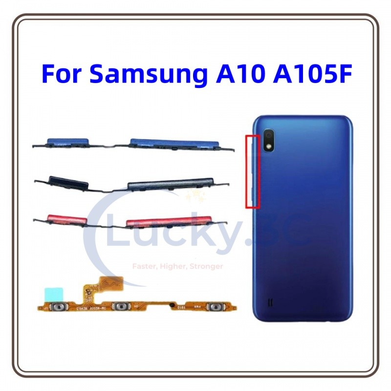 Nút âm lượng nguồn flex Dành cho Samsung Galaxy A10 A105 Phím bên Công ...