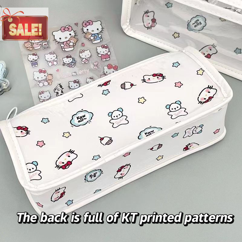 Bl Kawaii Trong Suốt Hello Kitty Hộp Đựng Bút Sanrio Pochacco | Shopee Việt Nam