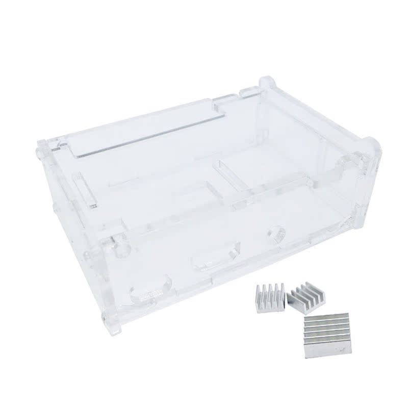 Vỏ Raspberry Pi 3 model B box thế hệ B + vỏ acrylic hộp mới nhất + 3 ...