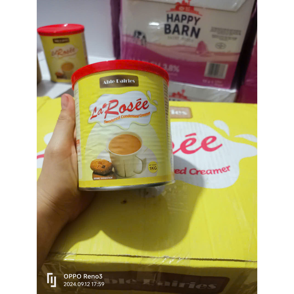 Sữa đặc nguyên kem Larosee hộp 1 kg nhập khẩu | Shopee Việt Nam