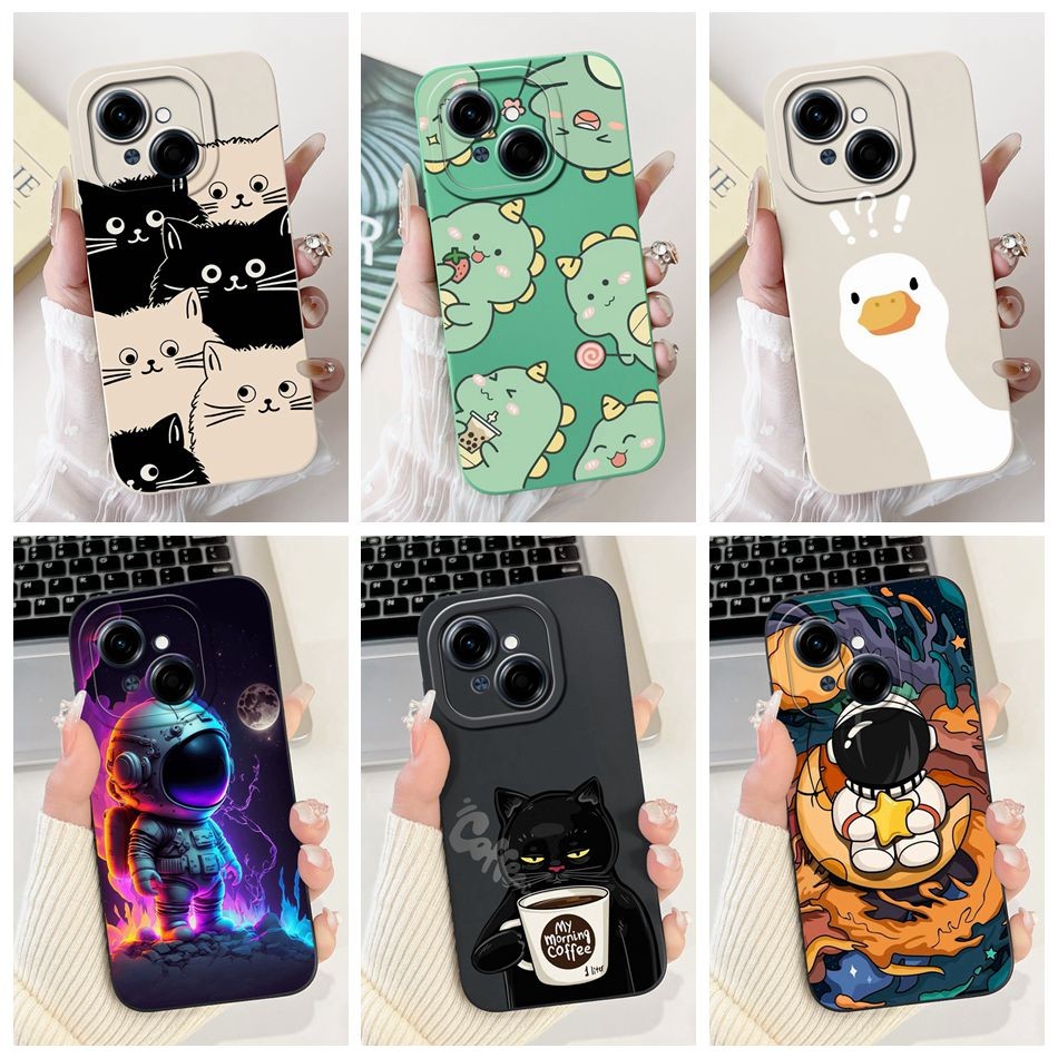 Tecno Spark Go 1 Dễ Thương Phi Hành Gia Mèo Khủng Long Hoạt Hình ...