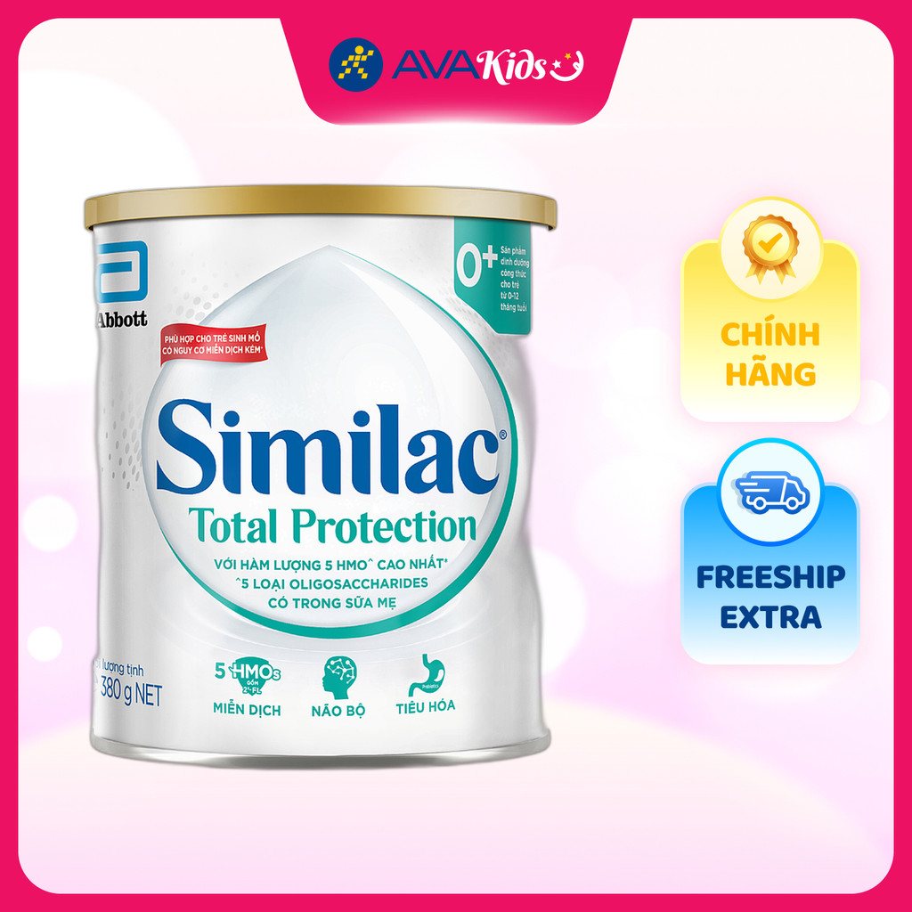 Sữa bột Similac Total Protection 0+ 380g (0 - 12 tháng) | Shopee Việt Nam
