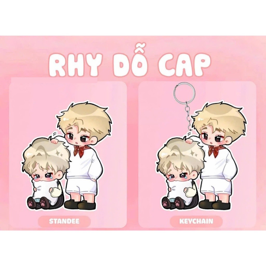 Móc khóa Anh trai rhy đỏ cap anh trai say hi- sieu cute | Shopee Việt Nam