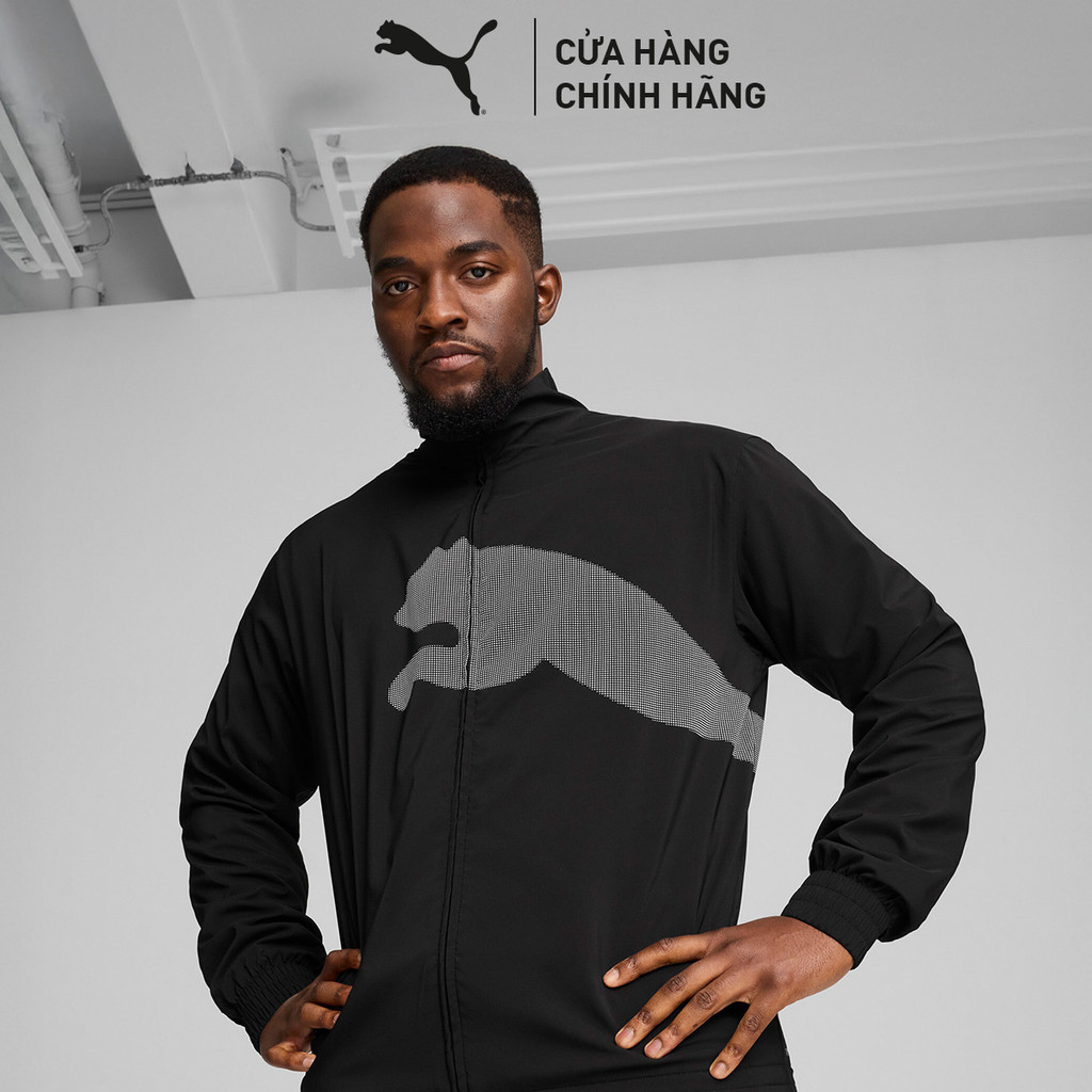 Áo Khoác Thể Thao PUMA Nam TRAIN BIG CAT WOVEN JACKET | Shopee Việt Nam