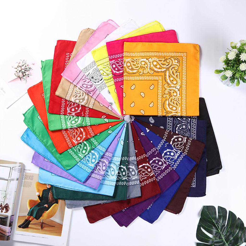 Khăn BANDANA Streetwear siêu nhiều màu - Rẻ vô địch OSMON | Shopee Việt Nam