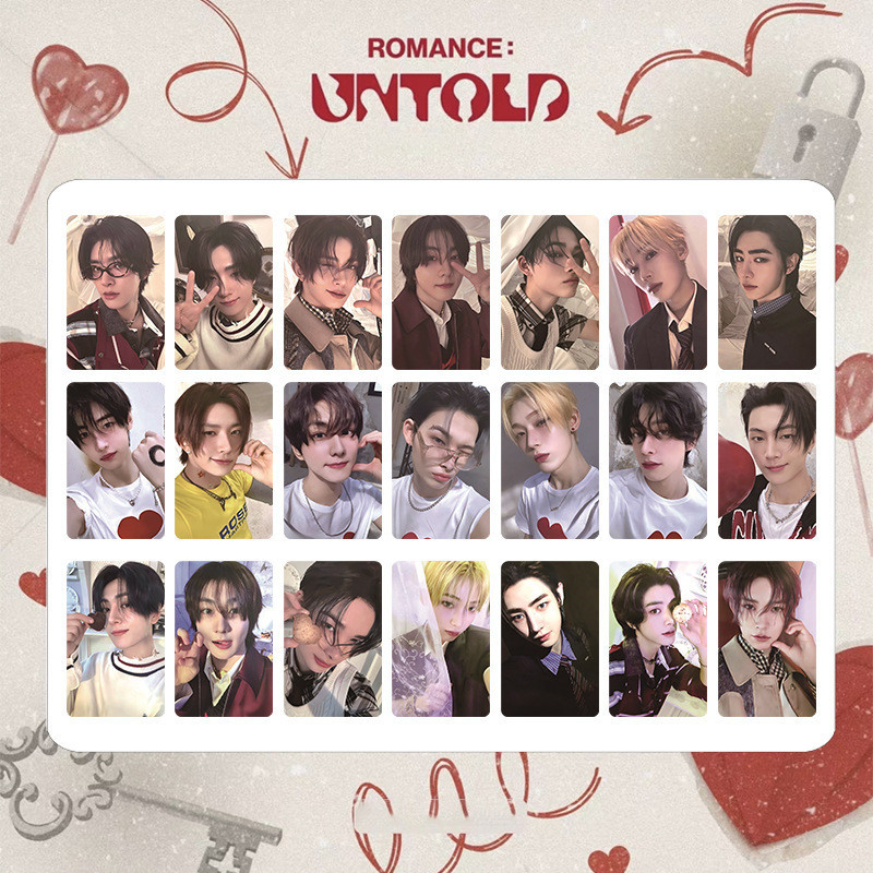 1-7pcs EN ROMANCE UNTOLD Lomo Card MANIFESTO: DAY 1 Photocards ...