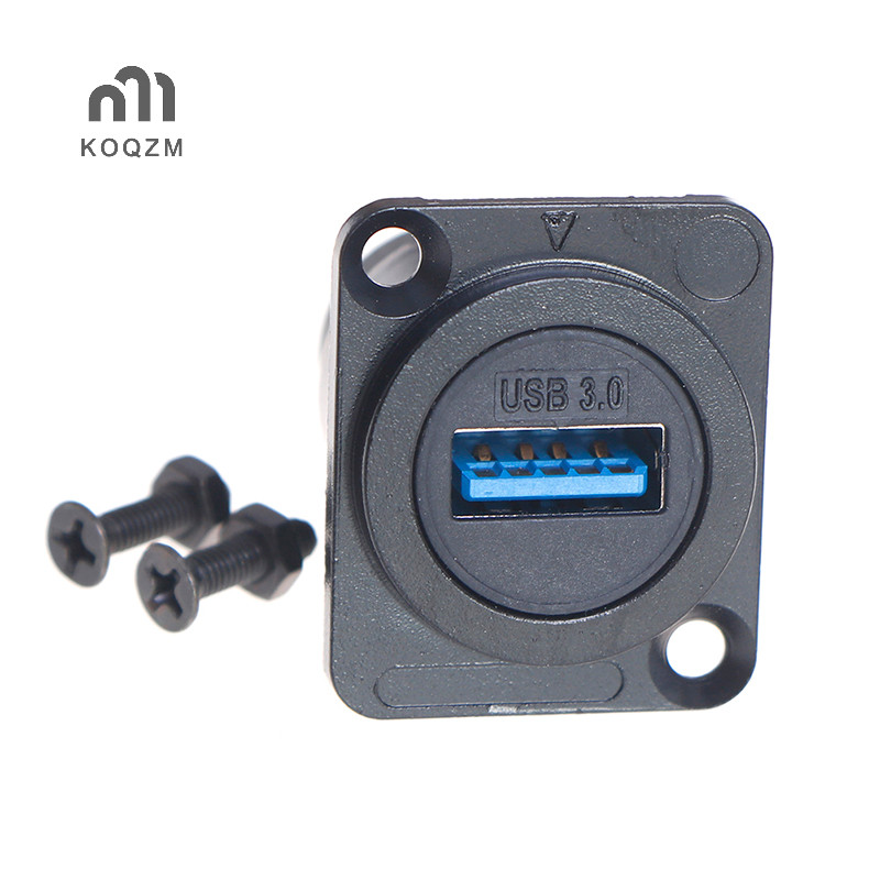 [Koqzm] Ổ cắm USB kim loại loại D Đầu nối thẻ đôi USB 3.0 Bảng kết nối Moung [mới] | Shopee Việt Nam