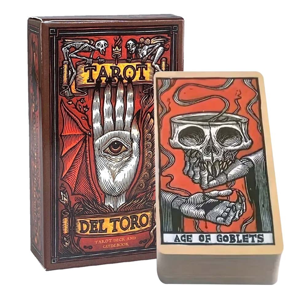 Tarot Cards Guillermo Del Toro 78 Pieces Free Delivery Card Games ...