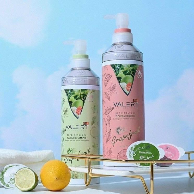 CẶP GỘI XẢ BƯỞI Grapefruit Valert 800ml x 2, Chống Rụng, Hữu cơ, Hàng ...